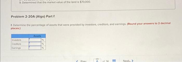 Solved 6 Part of Required information Problem 2-20A (Algo) | Chegg.com