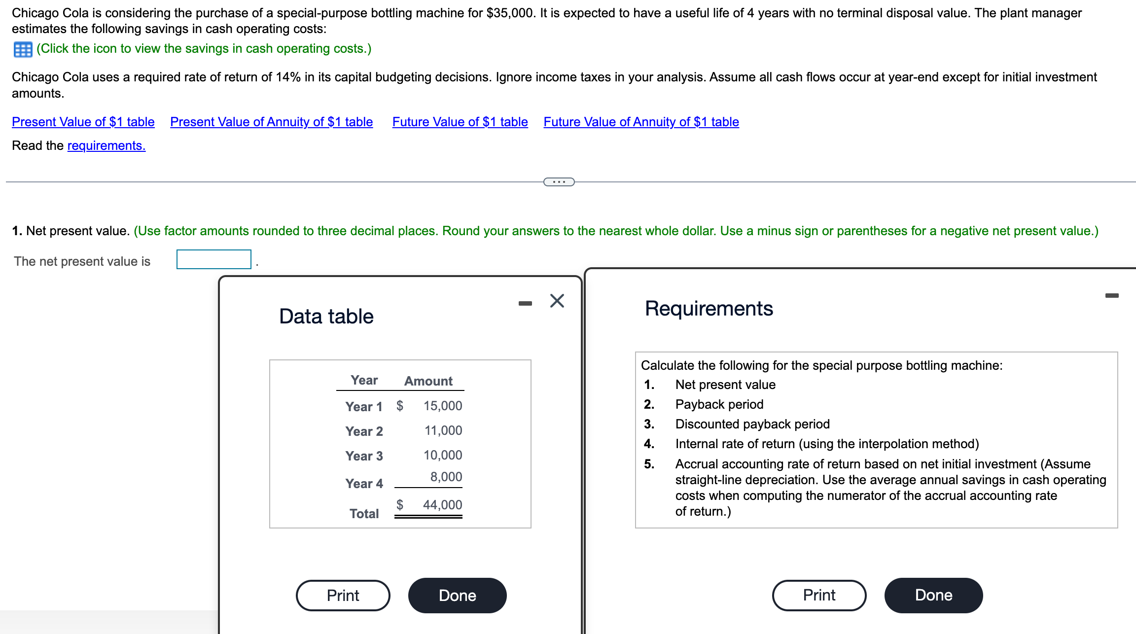 Solved Chicago Cola is considering the purchase of a | Chegg.com