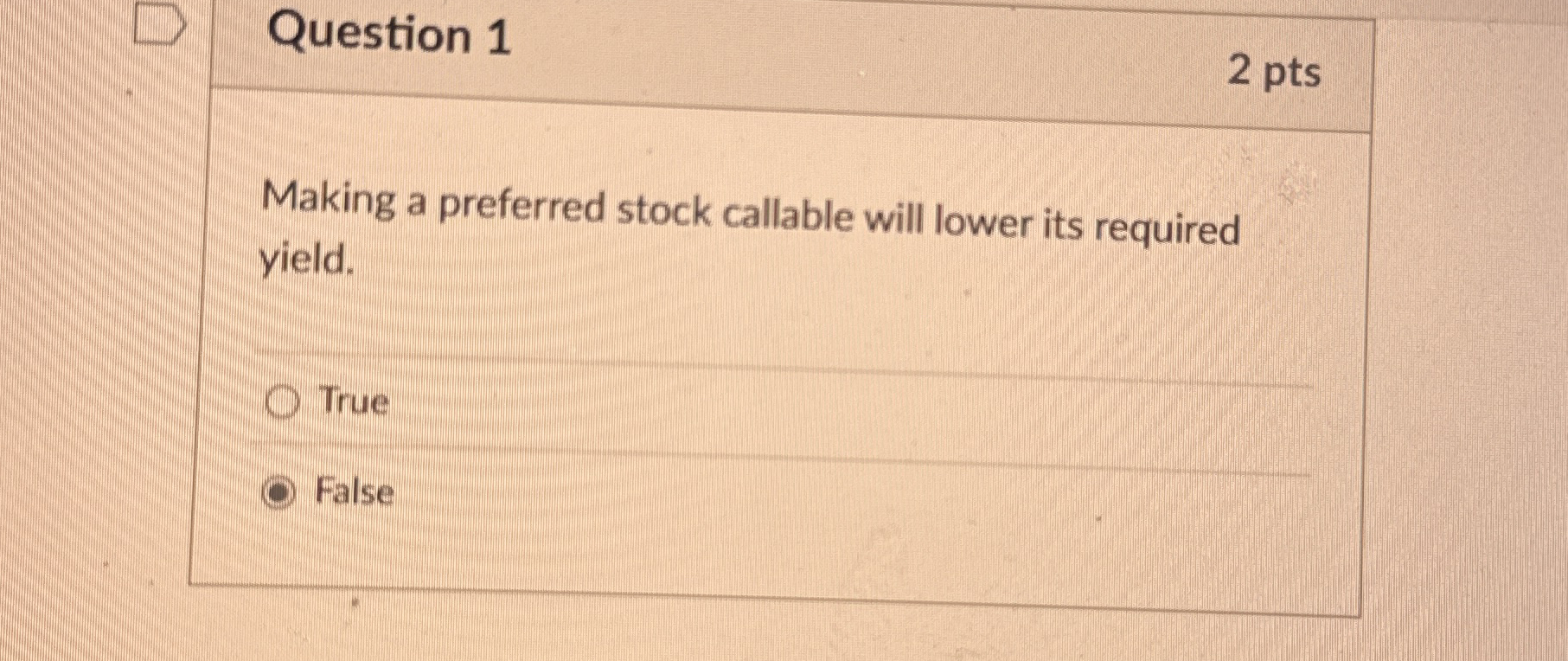 Solved Question 12 ﻿ptsMaking a preferred stock callable | Chegg.com