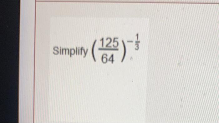 Solved (64125)−31 | Chegg.com