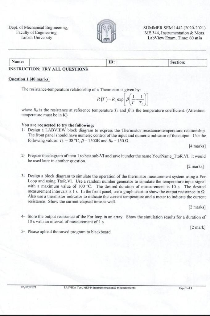Solved solve 3 ﻿& 4 ﻿question using labview softwareQuestion | Chegg.com