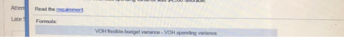 Solved Find the following: 1. Variable-overhead efficiency | Chegg.com