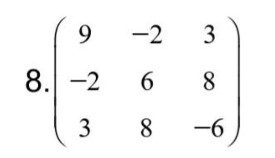 Solved Find The Eigenvalues And Eigenvectors Of A Symmetric