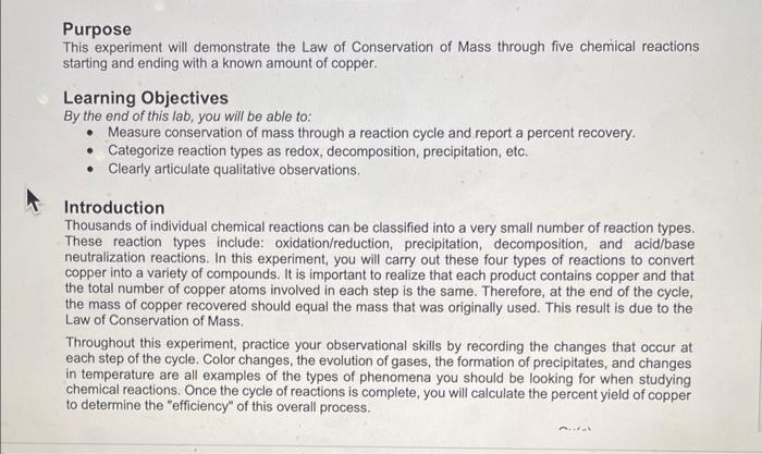 Solved Pre-Lab Assignment Write answers to all pre-lab | Chegg.com