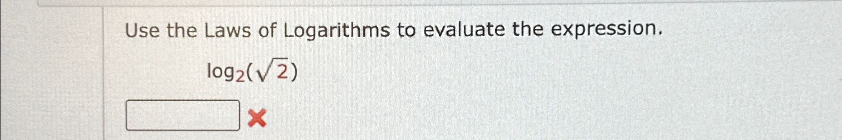 Solved Use the Laws of Logarithms to evaluate the | Chegg.com
