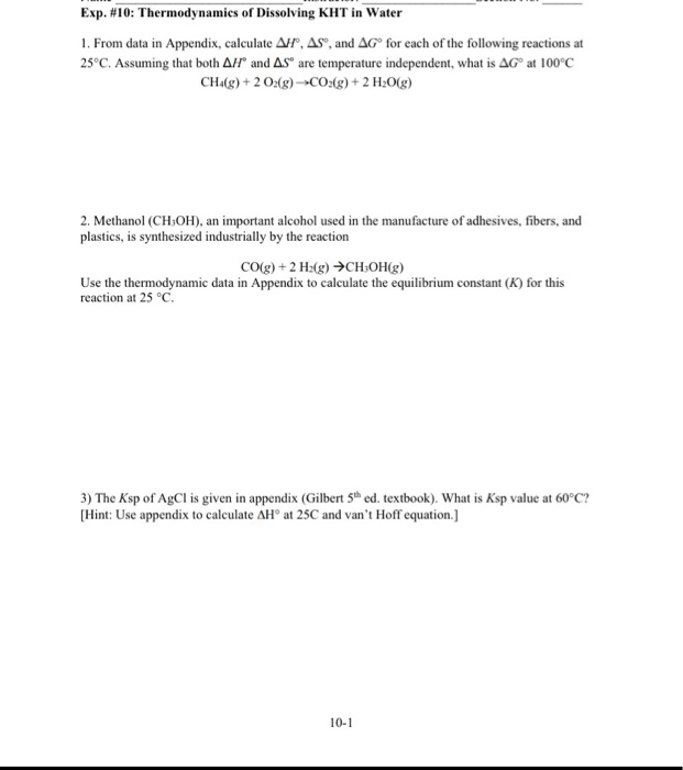 Solved 3 The Ksp Of Agcl Is Given In Appendix Gilbert 5th