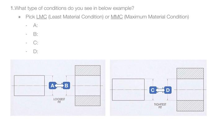 Solved 1. What type of conditions do you see in below | Chegg.com