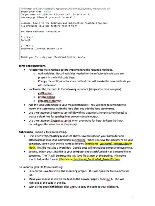 Solved Please Help With Java Project 2 . Below are attached | Chegg.com