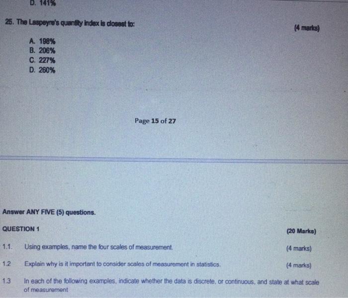 Solved The following data give the hourly wage rates (Rands) | Chegg.com