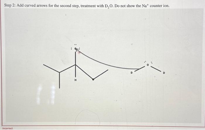Solved Consider the reaction. 1. NaBH4 2. D2O Complete the | Chegg.com