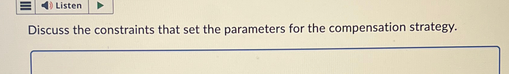 Solved Discuss the constraints that set the parameters for | Chegg.com