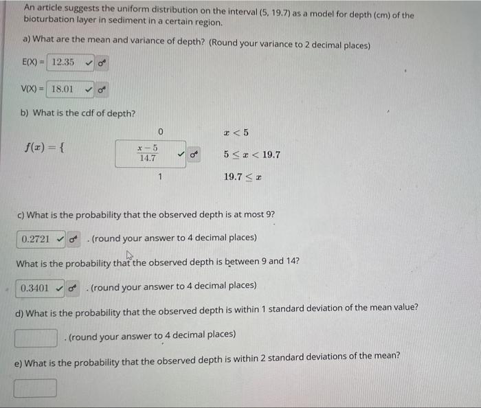 Solved An article suggests the uniform distribution on the | Chegg.com