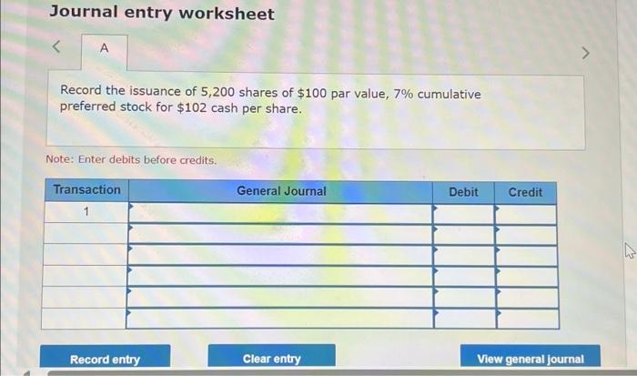Solved 2S 11-11 (Algo) Preferred stock issuance and | Chegg.com