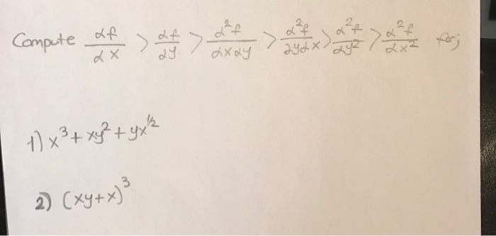 Solved xf Compute AX axay AJAX, 0x3 ++y 3 2) (++) | Chegg.com