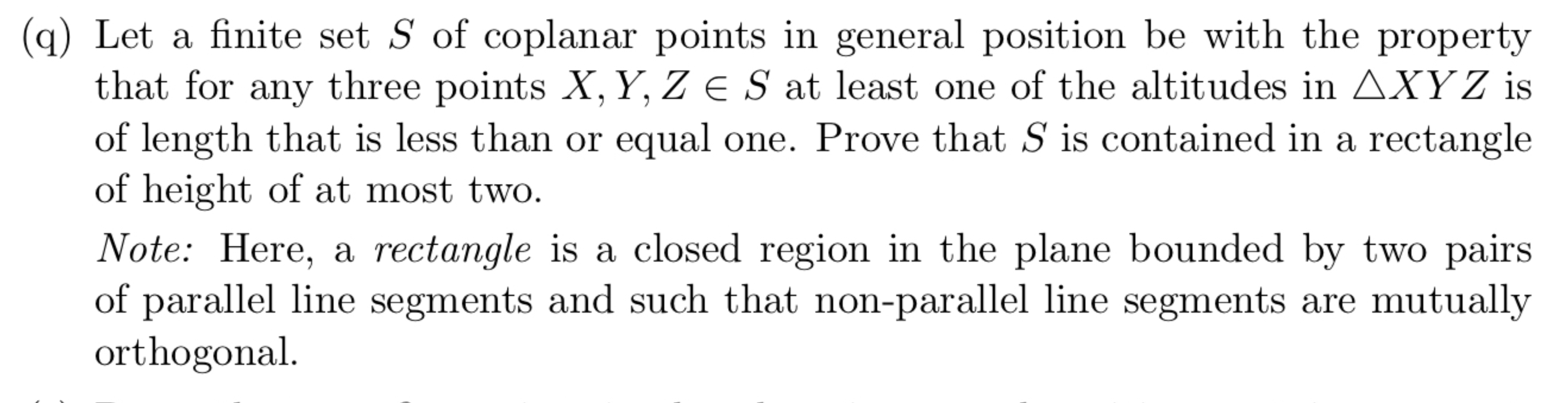 Solved from a Basic of Ramsey Theory (q) ﻿Let a finite set S | Chegg.com