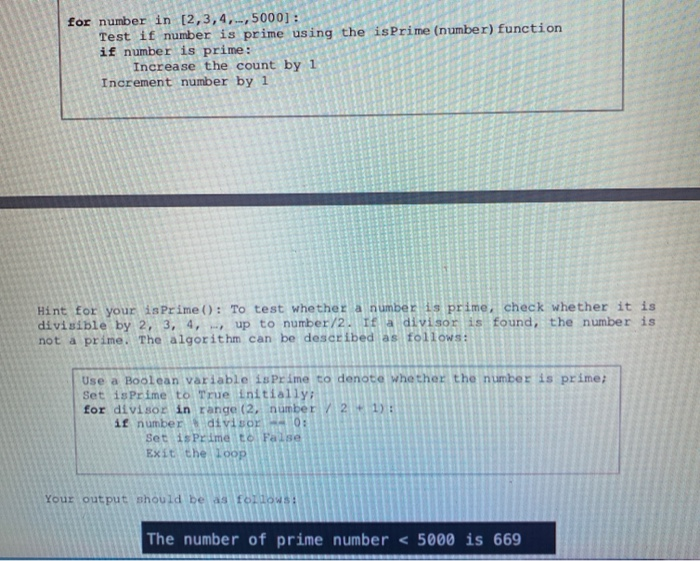 Solved Exercise #2: Count the Number of Prime Numbers Less | Chegg.com