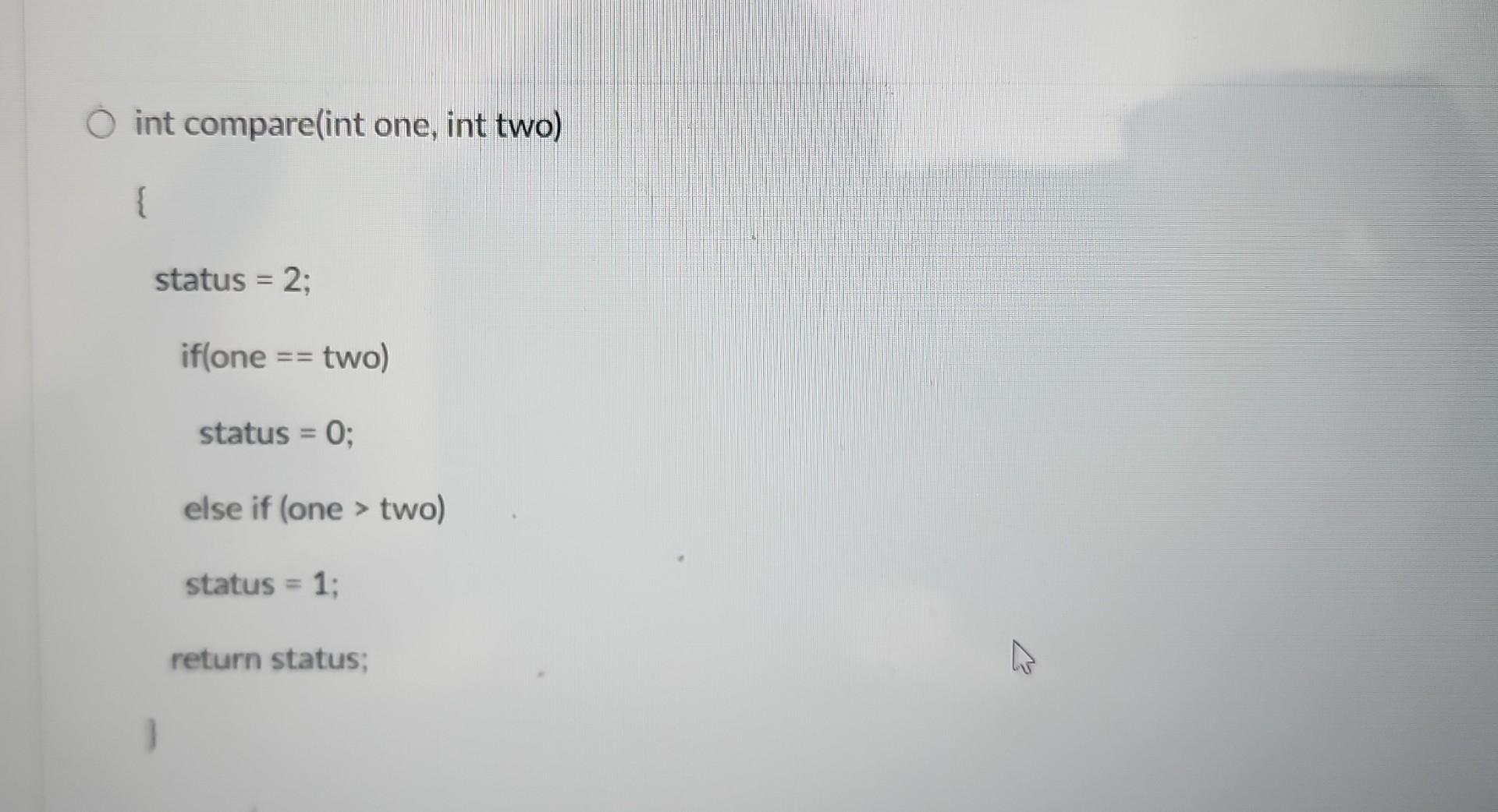 Solved Which function below best performs the following | Chegg.com