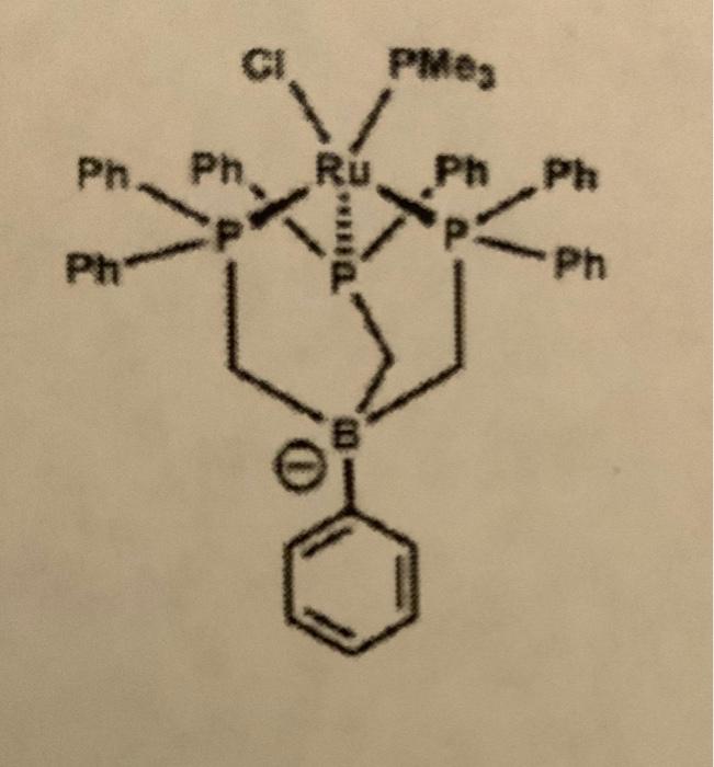 Solved 1. Assign a point group and give the coordination | Chegg.com