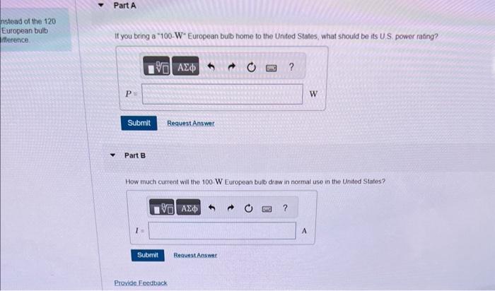 Solved In Europe the standard voltage in homes is 220 V | Chegg.com