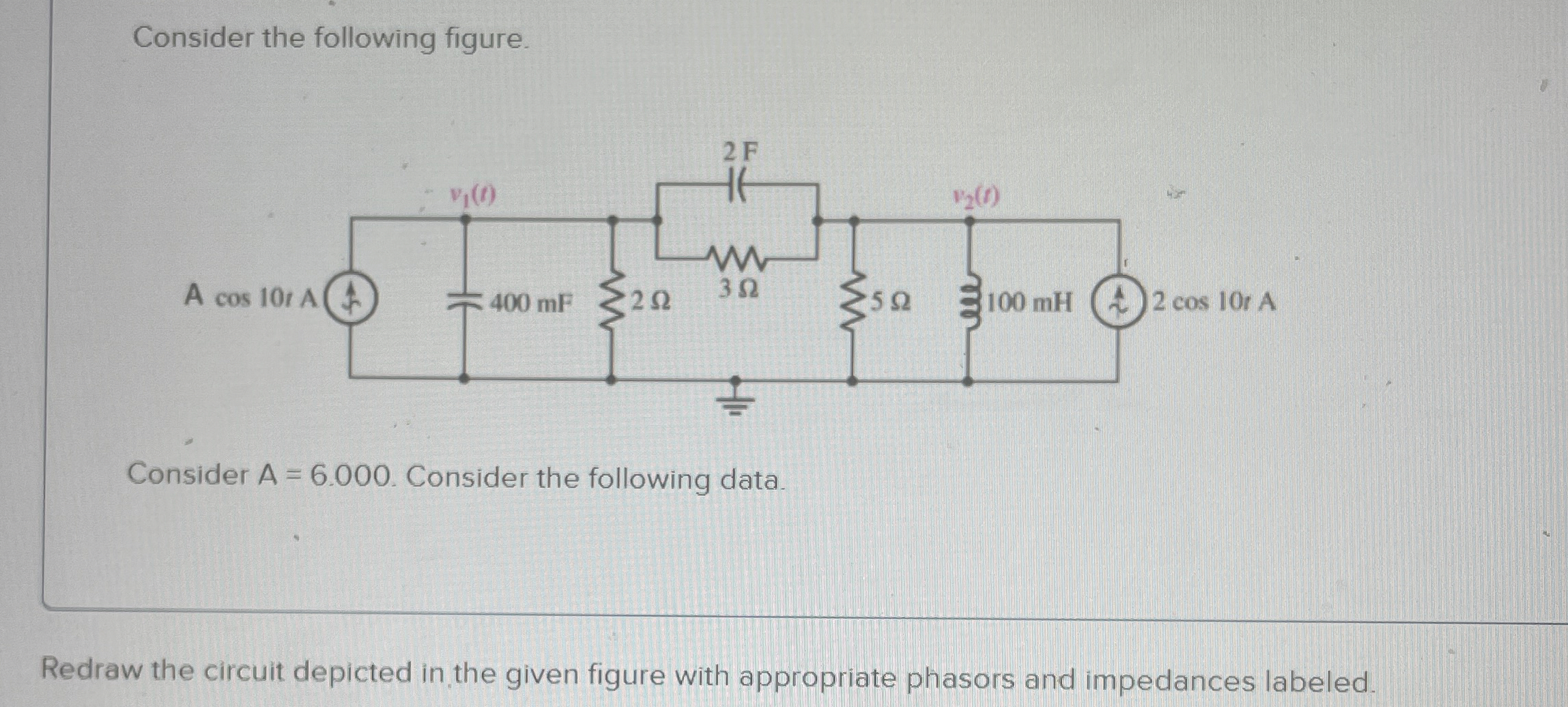 Solved Consider the following figure.Consider A=6.000. | Chegg.com