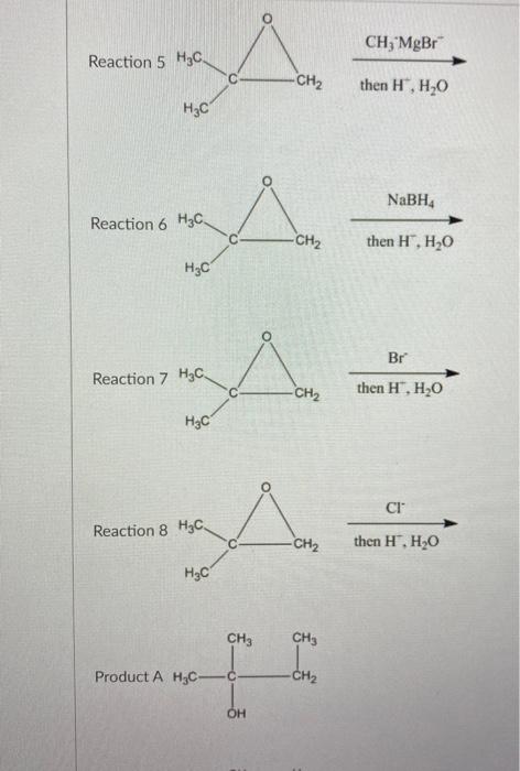 Solved Match the reaction to its major product. Products may | Chegg.com