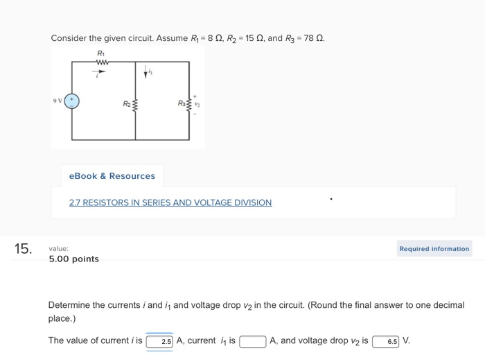 Solved Consider the given circuit. Assume R4 = 81R2 = 15, | Chegg.com