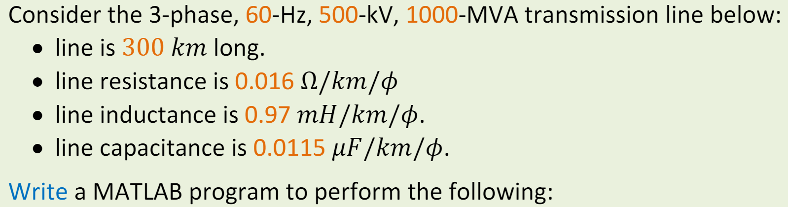Solved [b] - ﻿Assuming a receiving-end load | Chegg.com