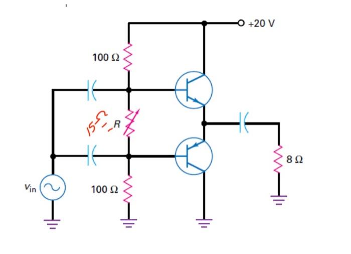 Solved claculate the maximum efficiency for the circuits | Chegg.com