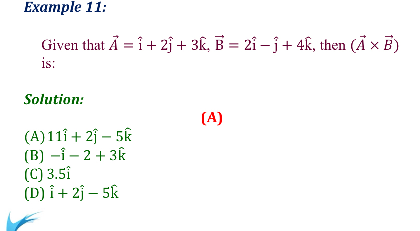 Solved Example 11:Given that | Chegg.com