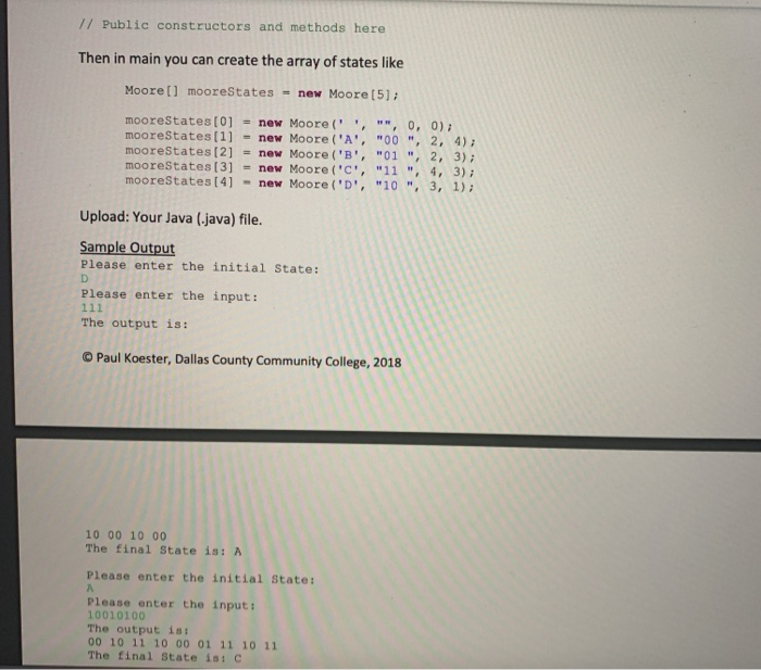 Solved COSC 2425 - Computer Organization Lab #3 - Moore | Chegg.com