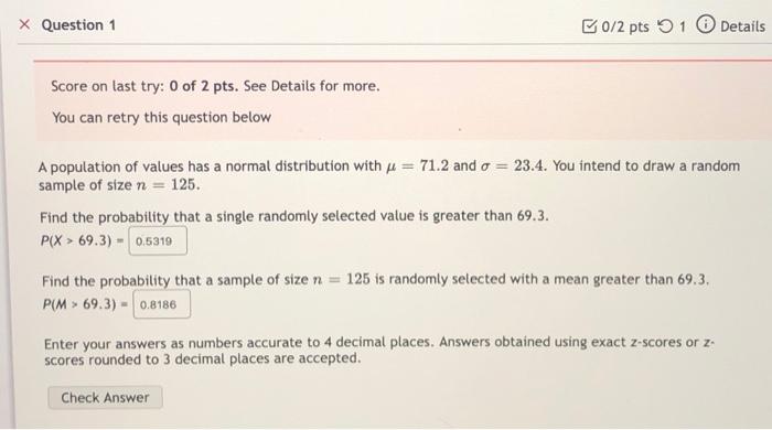 Solved x Question 1 B0/2 pts 91 Details Score on last try: 0 | Chegg.com Solved x Question 1 B0/2 pts 91 Details Score on last try: 0 | Chegg.com