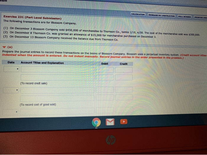 Solved CALCULATOR MESSAGE MY INSTRUCTOR FULL SCREEN PRINTER | Chegg.com