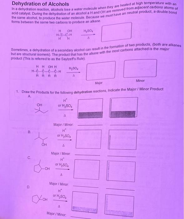 Solved Properties of Alcohols, Thiols and Ethers Classifying | Chegg.com