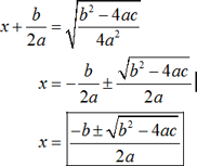 Definition of Quadratic Equations | Chegg.com