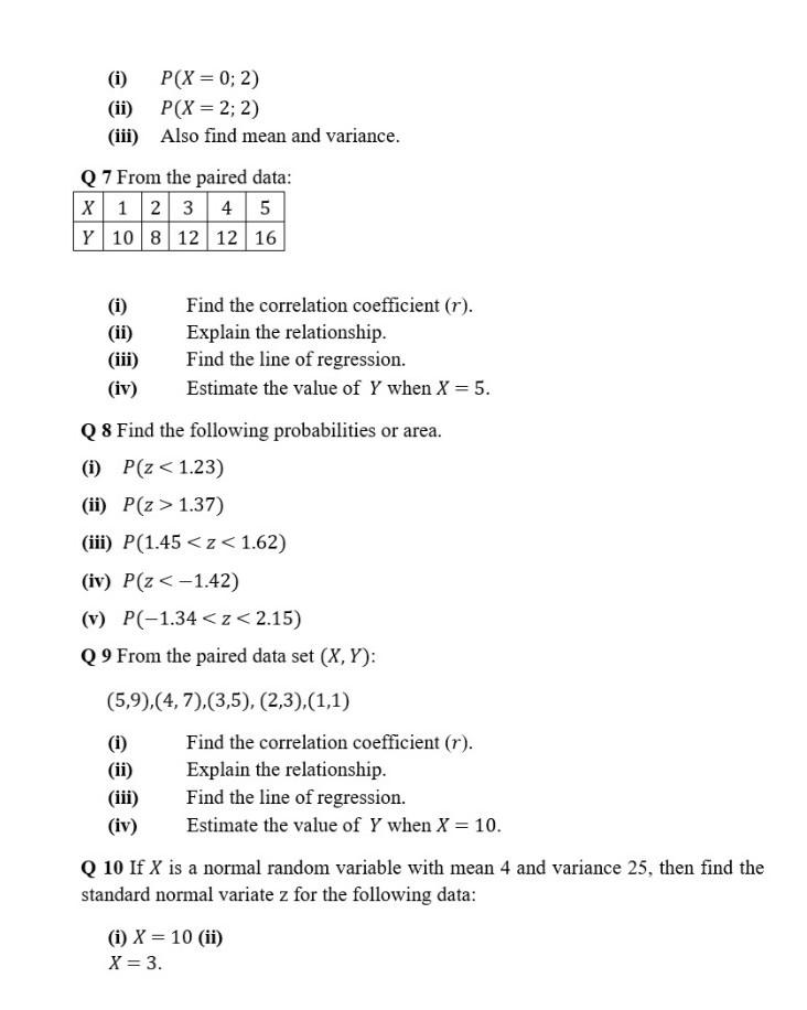 Solved Q1. If X is a random variable with distribution Find | Chegg.com