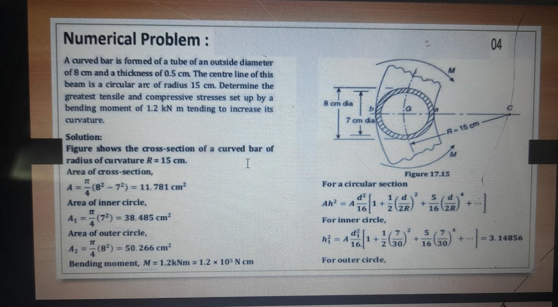 Solved here in this numerical problem why we are calculating | Chegg.com