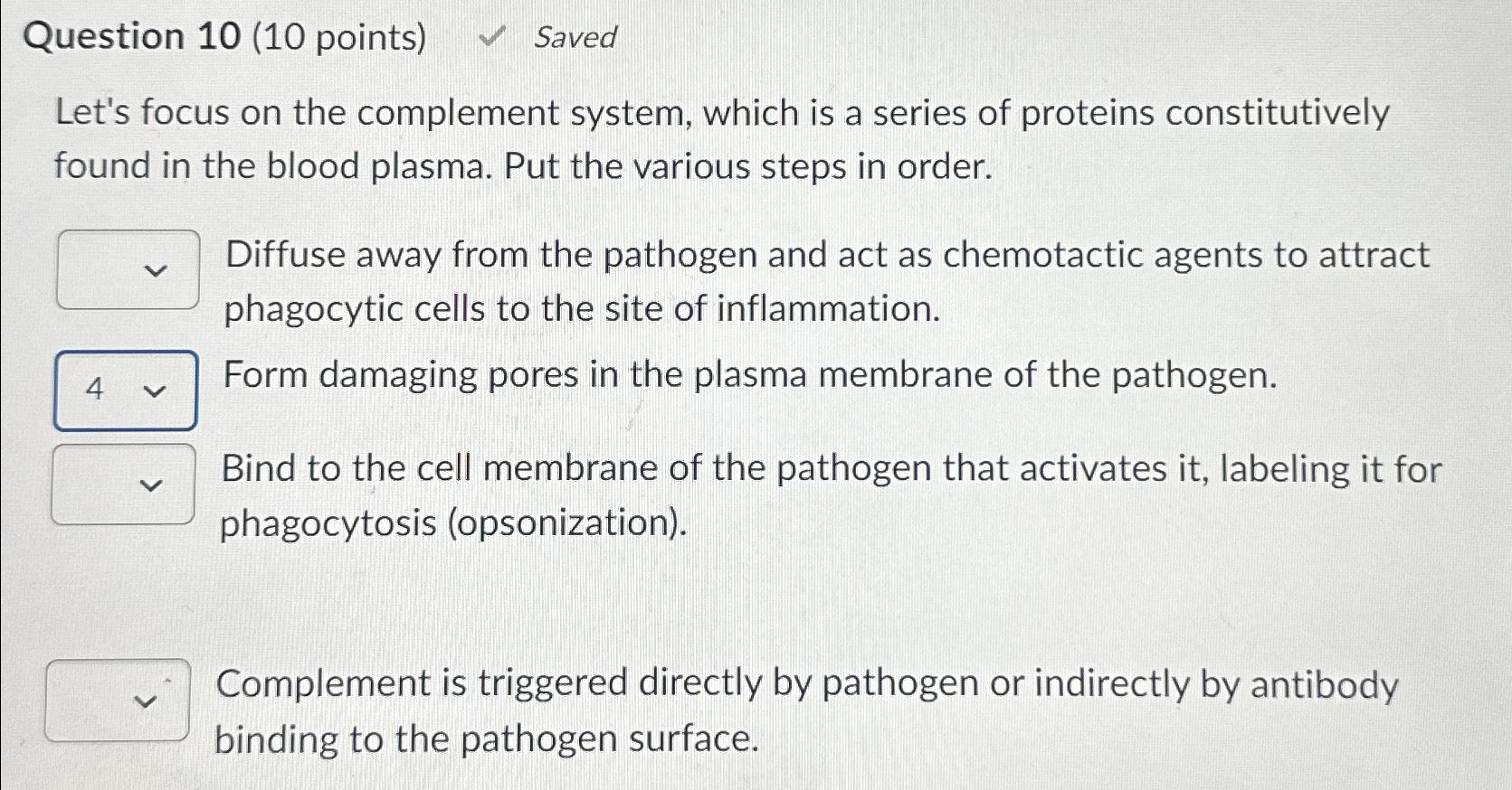 Solved Question 10 (10 ﻿points) ﻿SavedLet's focus on the | Chegg.com