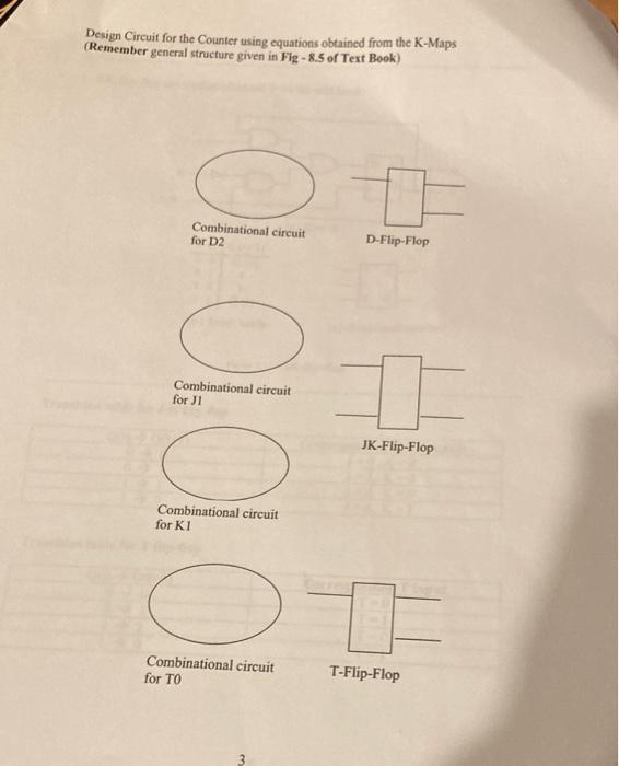 Solved Modulo-8 - Up/Down counter - (First Draw a State | Chegg.com