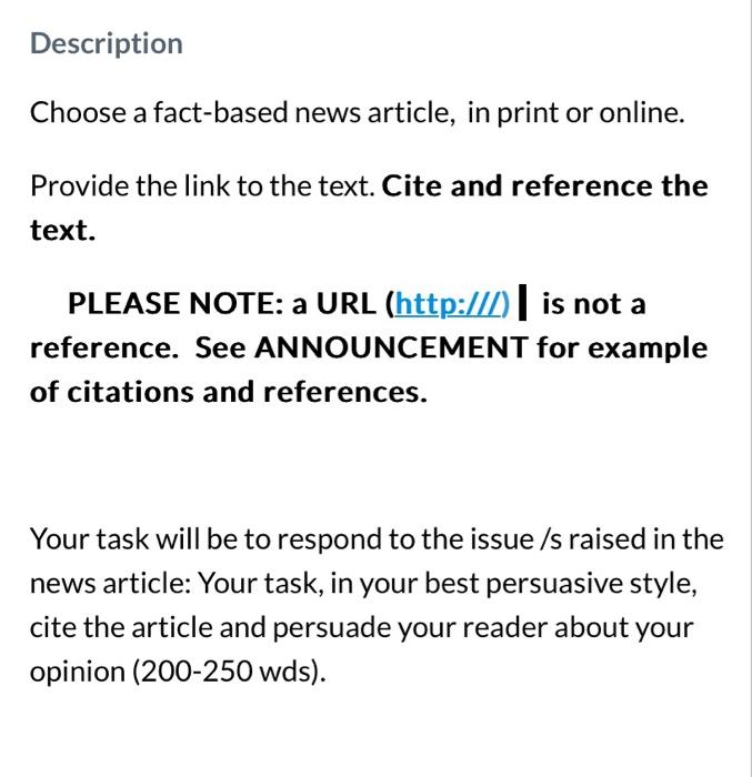 Provide the link to the text. Cite and reference the | Chegg.com