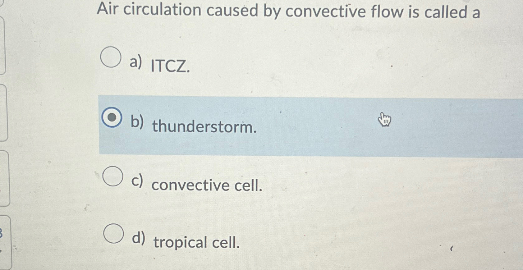 Solved Air circulation caused by convective flow is called | Chegg.com