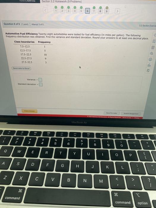Solved Section 3.2 Homework ( Problems) 5 6 8 Question of | Chegg.com