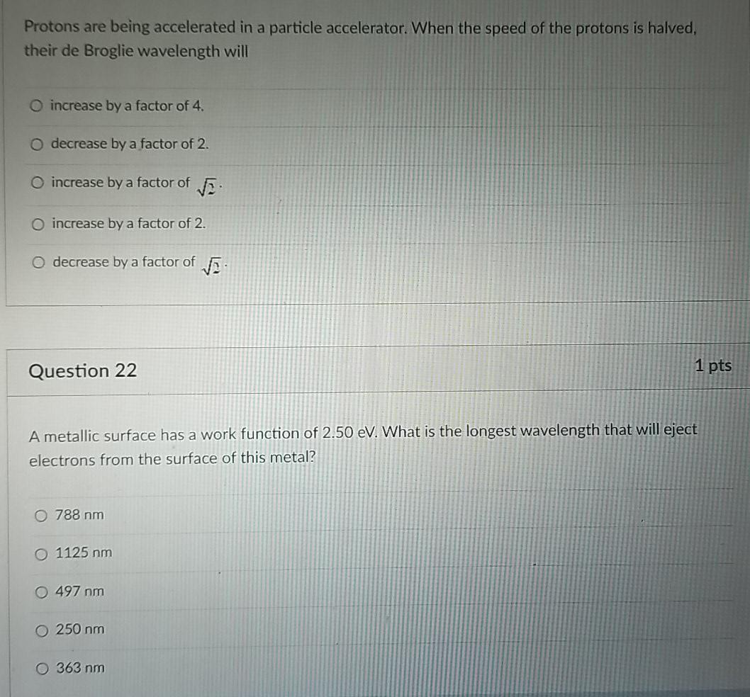 Solved Protons are being accelerated in a particle | Chegg.com