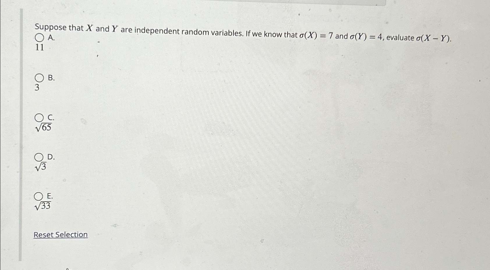 Solved Suppose that x ﻿and Y ﻿are independent random | Chegg.com