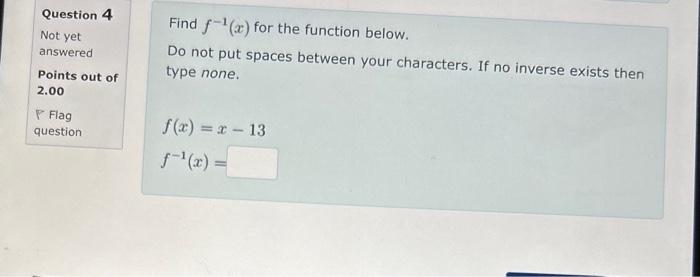 Solved Question 1 Given f(x)=2+xx and g(x)=1−x2x find | Chegg.com