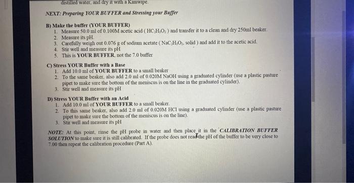 Solved b. Summarize your results in the table below.Part II. | Chegg.com