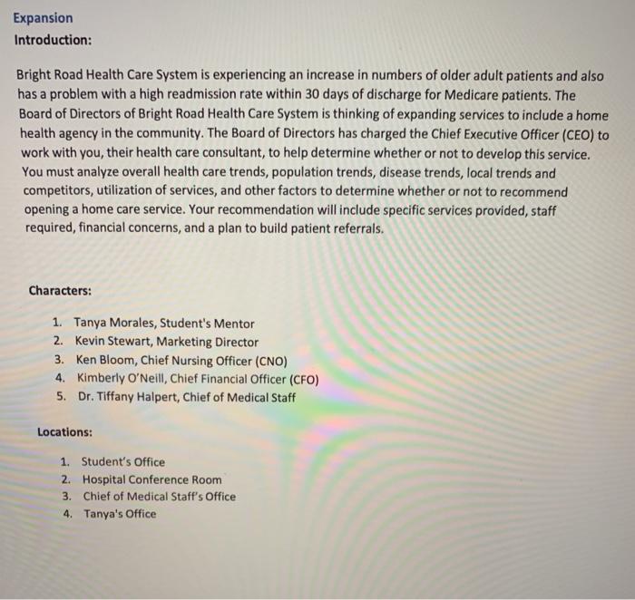 Upon completion of each LearnScapes episode Scenario | Chegg.com