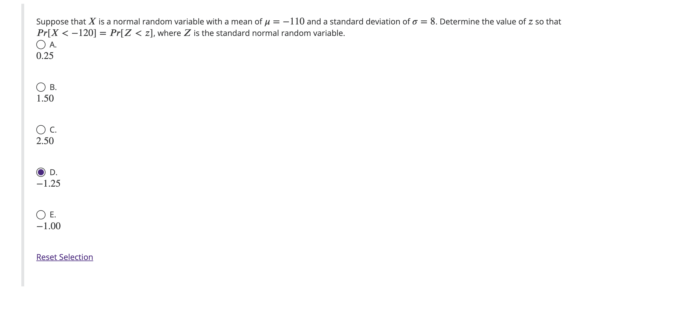 Solved Suppose That X ﻿is A Normal Random Variable With A