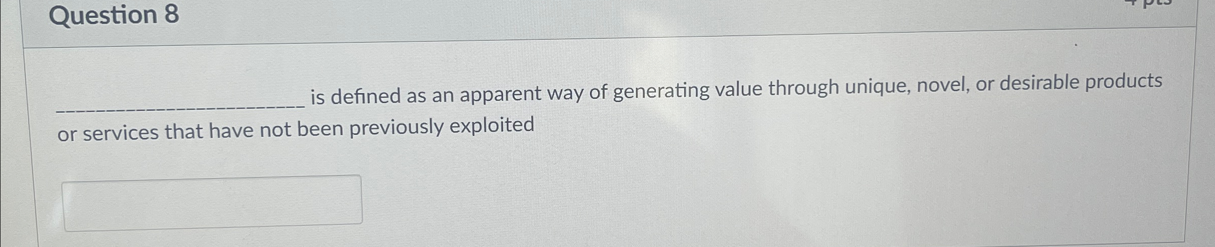 Solved Question 8q, ﻿is defined as an apparent way of | Chegg.com