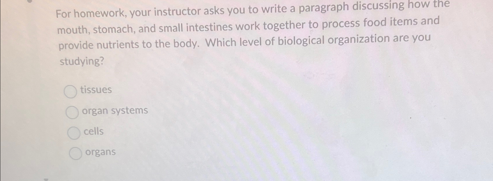Solved For homework, your instructor asks you to write a | Chegg.com