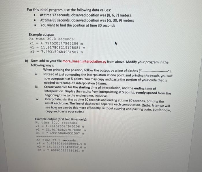 Solved See Canvas for more details. Write a program named | Chegg.com
